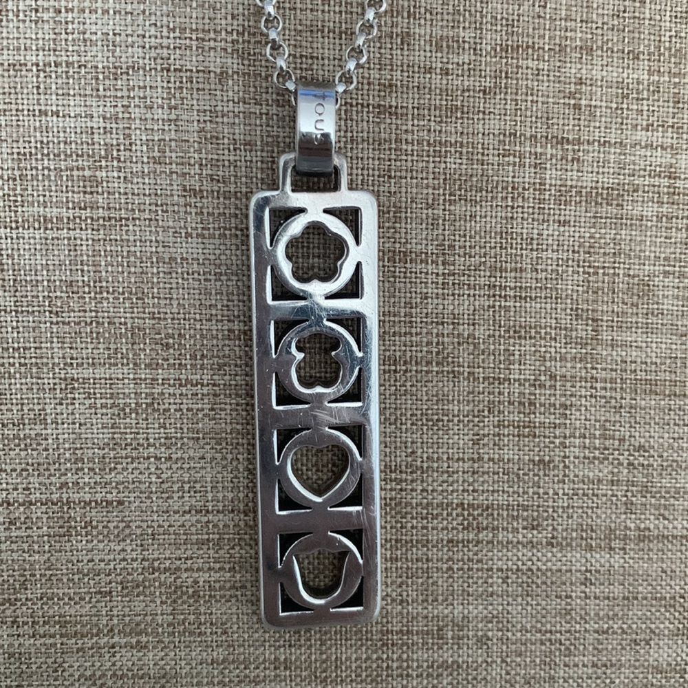 Original Tous Necklace With Charm. - Gem